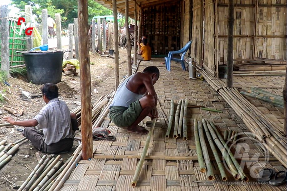 After Cyclone Damage Kyauktaw's IDP Population Forced to Fend for themselves to Carry out Re ...