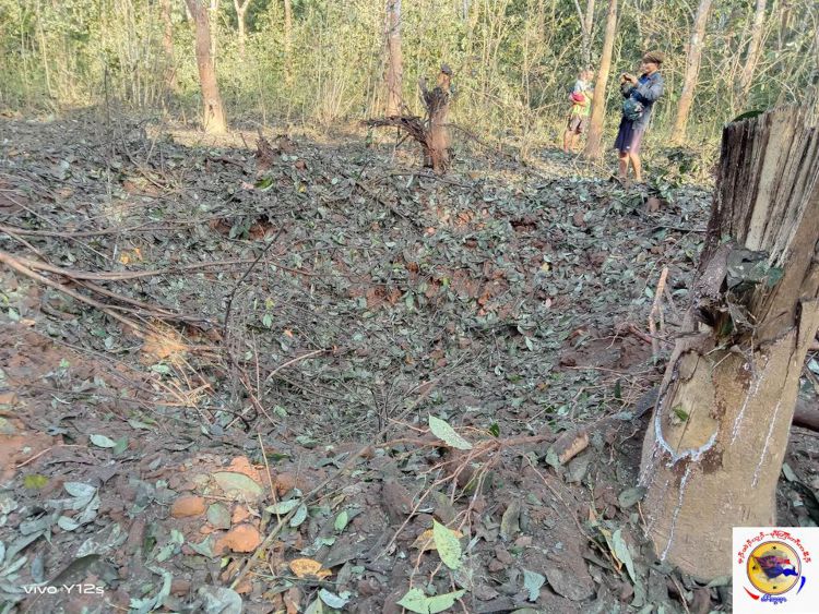 Knu တပ်မဟာ ၅တွင် တစ်ရက်အတွင်း စစ်ကောင်စီတပ်က လေကြောင်းတိုက်ခိုက်မှု ၂ နေရာပြုလုပ်ခဲ့ နိုင