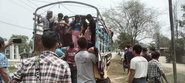 စစ်ကောင်စီ ယာဉ်တန်းတိုက်ခိုက်ခံရမှုကြောင့် ဆိုင်းဖရာဒေသခံ တစ်ဦးသေဆုံးပြီး ၆ ဦးပြင်းထန်ဒဏ်ရာရ