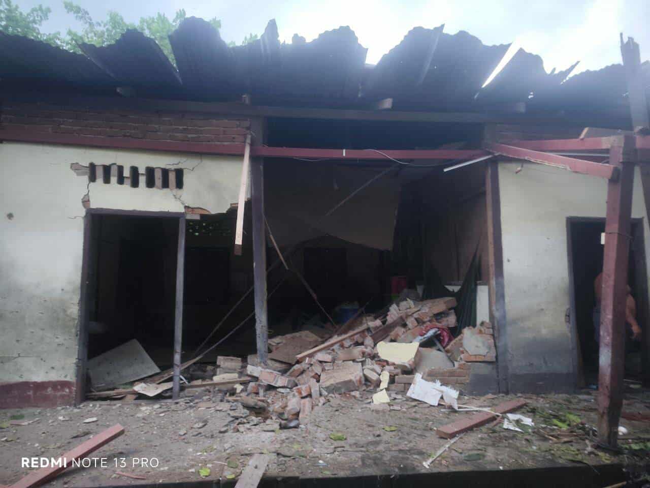 လယ်ဒိုတွင် စစ်ရှောင်များခိုလှုံရာ ကျောင်းကို ဒရုန်းဗုံးကြဲခံရ ၆ ဦး သေဆုံး ၃ ဦး ဒဏ်ရာရ နိုင