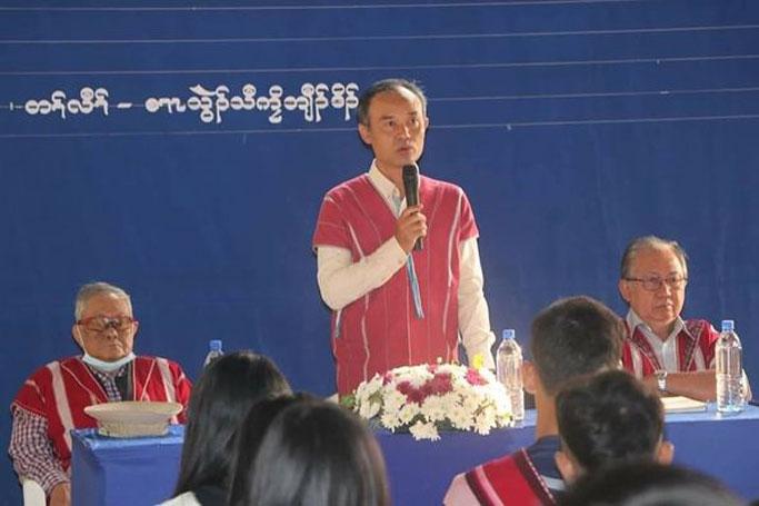 ၇၆ ကြိမ်မြောက် ကရင်အမျိုးသားအစည်းအရုံးနေ့ အခမ်းအနား Knu ဌာနချုပ်တွင် က