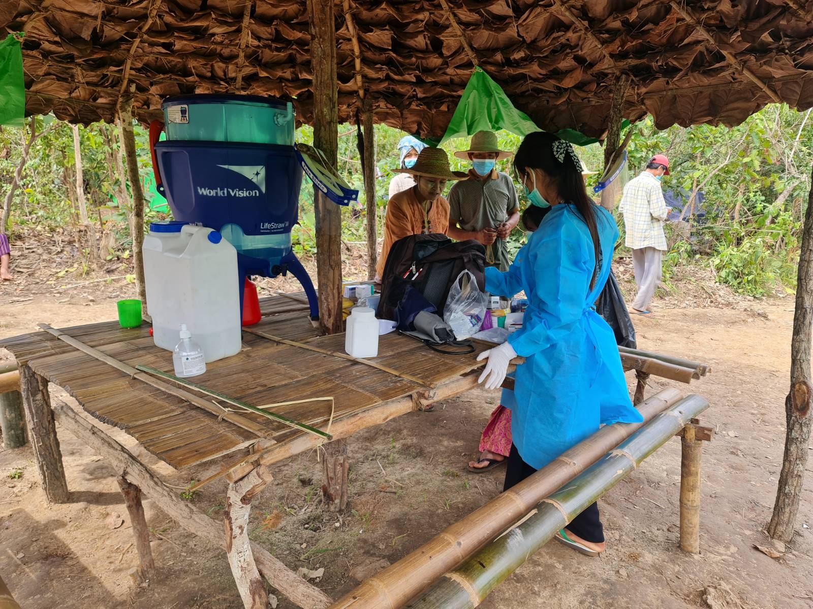 ဒီးမော့ဆို အနောက်ခြမ်း စစ်ရှောင်တစ်နေရာမှာ အမိုးအကာနဲ့ ကျန်းမာရေးစောင့်ရှောက်မှု လိုအပ် နိုင