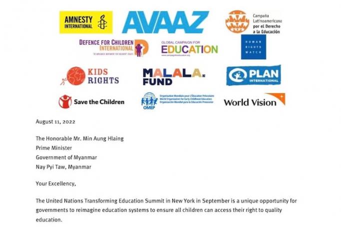 Controversial NGO letter sent to Myanmar junta angers local NGOs, social media users | Burma ...