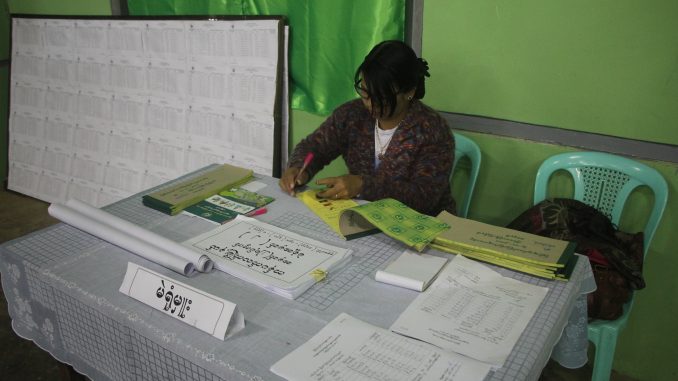 ချင်းပြည်နယ်တွင်း လာမည့်ရွေးကောက်ပွဲတွင် မဲပေးပိုင်ခွင့်ရှိသူ ခြောက