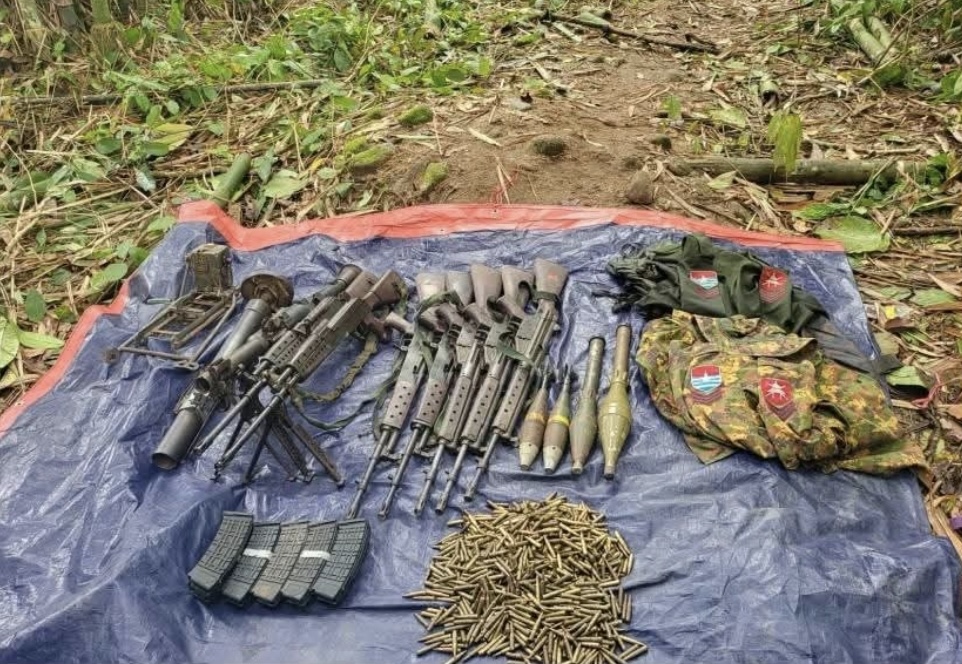 Knla ပူးပေါင်းတပ်၏ တိုက်ခိုက်မှုကြောင့် နတ်အိမ်တောင်စခန်းကို လာသည့် စစ်ကောင်စီစစ်ကြောင်း ဆုတ်ခ