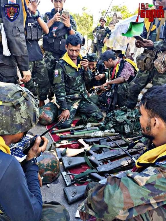 စစ်ကြောင်းထိုးလာသော စစ်ကောင်စီတပ်ကို ကြားဖြတ်တိုက်ခိုက်ပြီး လက်နက် ၆ လက်ရရှိကြောင်း Lion