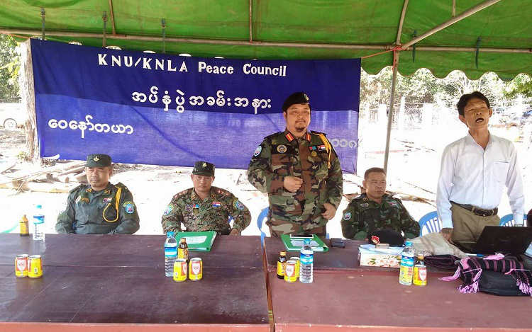 KNU/KNLA (PC) မှ မူးယစ်ဆေးဝါးသုံးစွဲမှုဖြင့် ဖမ်းဆီးထားသူများအား မိဘအုပ်ထိန်းသူများထံ ပြန်လည်လ ...