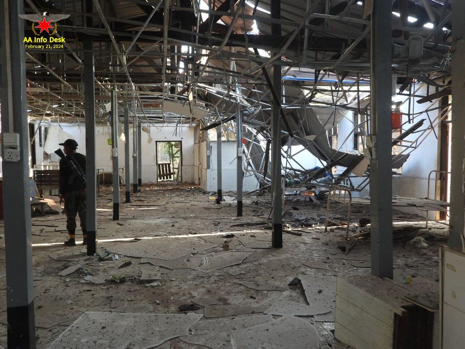 ရခိုင်ပြည်နယ်ရှိ ရိုဟင်ဂျာရွာတစ်ရွာကို လေကြောင်းဖြင့်တိုက်ခိုက် အရပ်သား ၃၀ နီပါးသေဆုံး နိုင