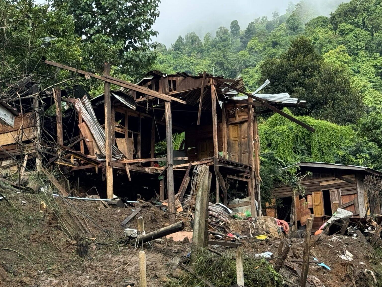 မော်ချီးဒေသကို လေကြောင်းထပ်မံတိုက်ခိုက်ခဲ့၊ နေအိမ်တစ်လုံး ပျက်စီးခဲ့ပ