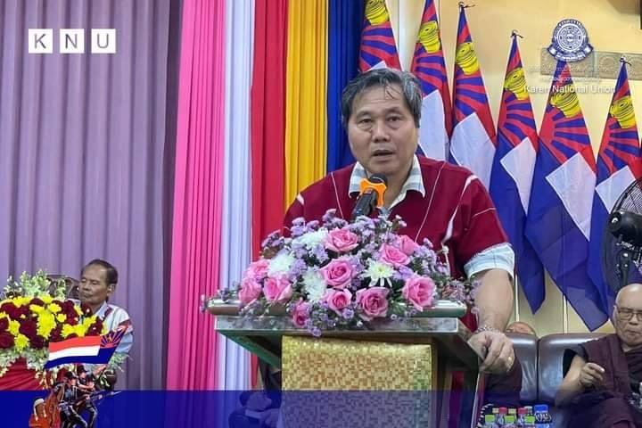 KNU အပါအဝင် ကရင်လက်နက်ကိုင်အဖွဲ့များနှင့် လူထုတွေ့ဆုံပွဲအခမ်းအနား ဒေသခံလူထု ၁၅၀၀ကျော် တက်ရောက ...