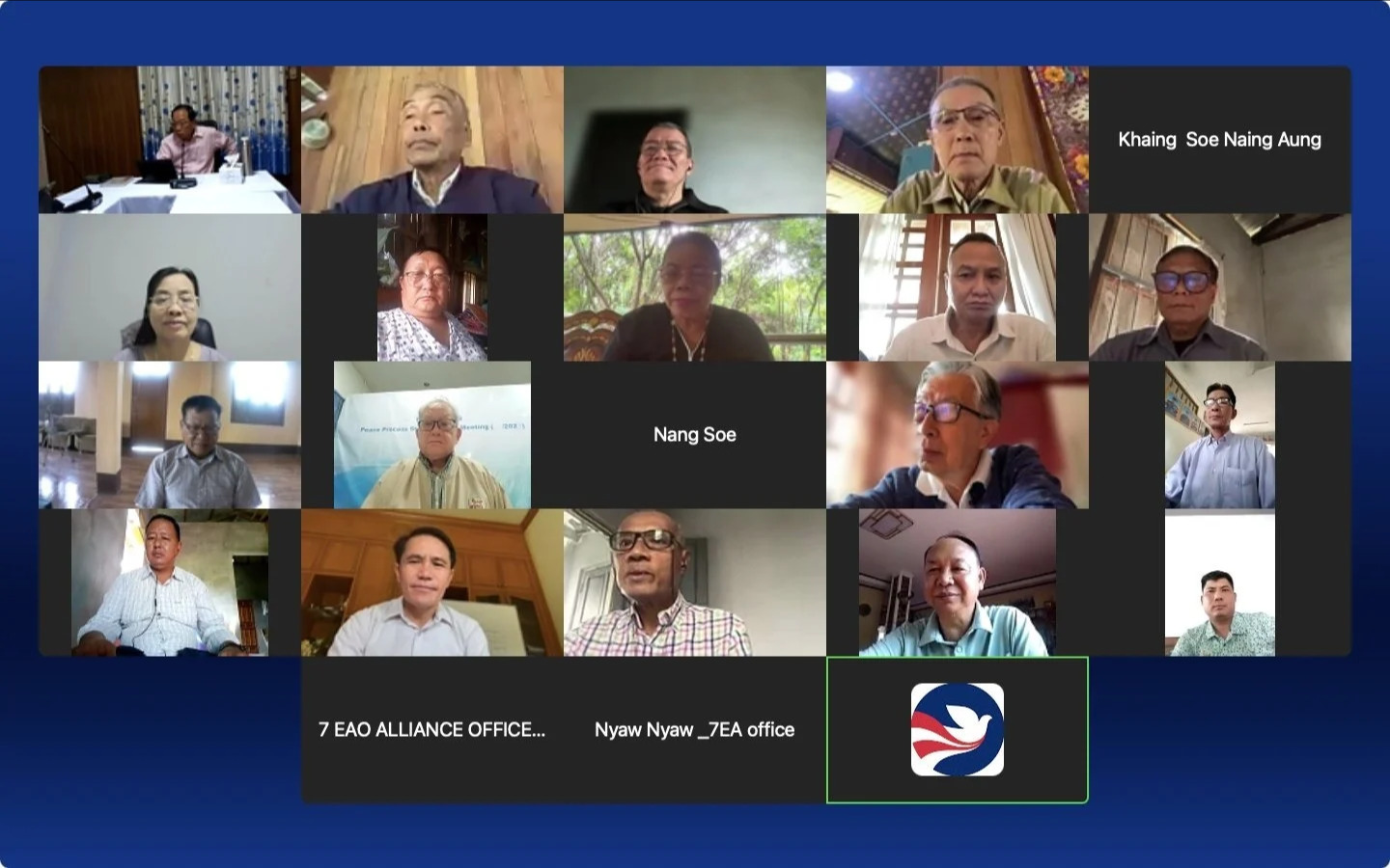 NCA ၁၀ နှစ်ပြည့်အခမ်းအနား ပူးတွဲကျင်းပရေး 7 EAO Alliance ဆွေးနွေး၊ လာမည့်ရွေးကောက်ပွဲ ကြားနေမည ...