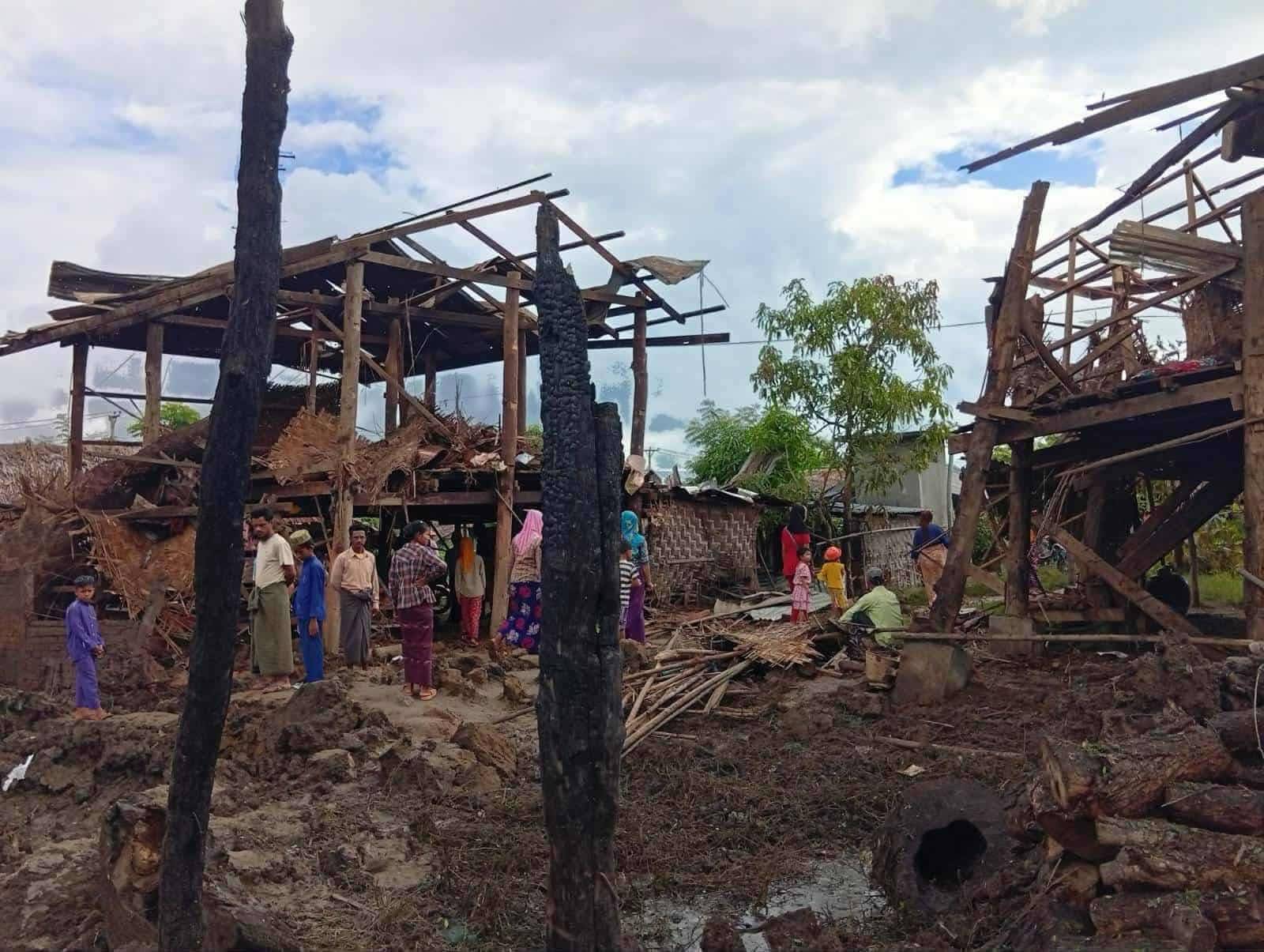 ကန့်ဘလူတွင် စစ်ကော်မရှင် လေကြောင်းမှ ဗုံးကြဲ၍ အမျိုးသမီး ၁ ဦးသေဆုံး