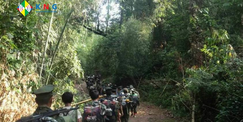 Hundreds of Locals Flee Following Raid on Kathaingtaung Military Base ...