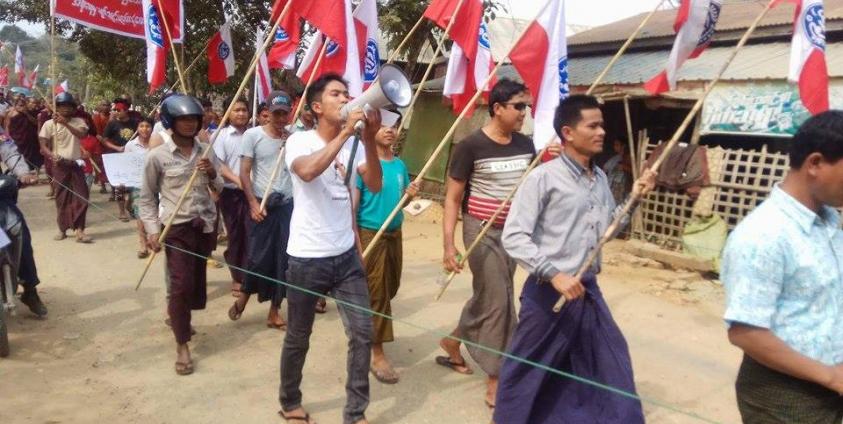 Over 500 people protest for national equality, justice for Mrauk U ...