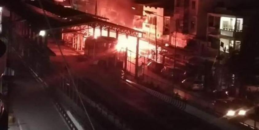 Two explosions near Friendship Bridges to Thailand in Myawaddy, Karen ...