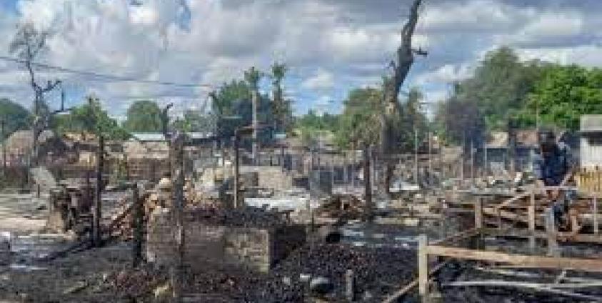 Nearly 50,000 homes torched across Myanmar | Burma News International