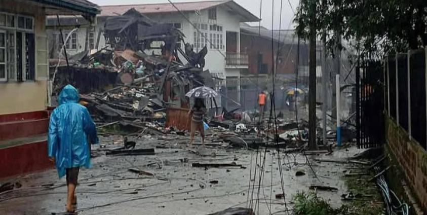 မိုးကုတ်မြို့တွင်းရှိ နေရာသုံးခု လေကြောင်းတိုက်ခိုက်ခံရမှုကြောင့် အရပ်သား လေးဦး သေဆုံး နိုင