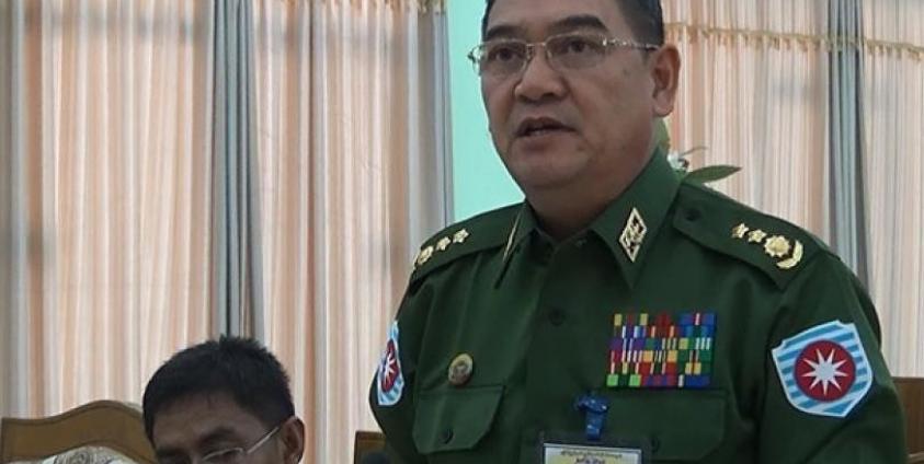 Former Security -Border Affairs minister rtd colonel Htein Lin appointed as Rakhine Chief ...