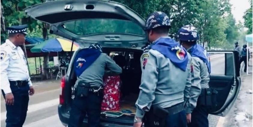 ဒရုန်းဖြင့်တိုက်ခိုက်ခံရပြီးနောက် မြို့တွင်းမြို့ပြင် လုံခြုံရေးတိုးမြင့်စစ်ဆေးမှုများကို ပြုလုပ