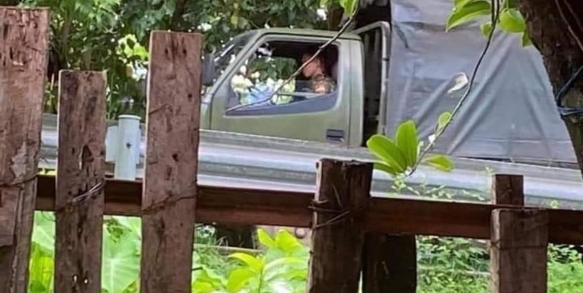 ဘားအံမှာ စစ်ကောင်စီ ရိက္ခာတင်ကားတန်း မိုင်းဆွဲတိုက်ခိုက်ခံရ နိုင်ငံတကာမြန်မာ့သတင်း