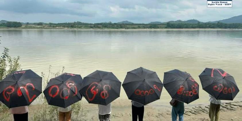 Youth in Myitkyina protest plans to restart the Myitsone Dam project ...