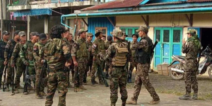 AA Army Cooperating with Chin Brotherhood Alliance Offensive to Capture Matupi Town in Chin ...