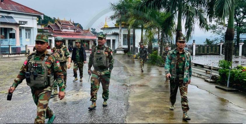 မိုးမိတ် စစ်ကောင်စီလက်ကျန်တပ်စခန်း ဗျူဟာကုန်းကို Tnla နှင့် Pla ပူးပေါင်းတပ် ဆက်လက်ထိုးစစ်ဆင