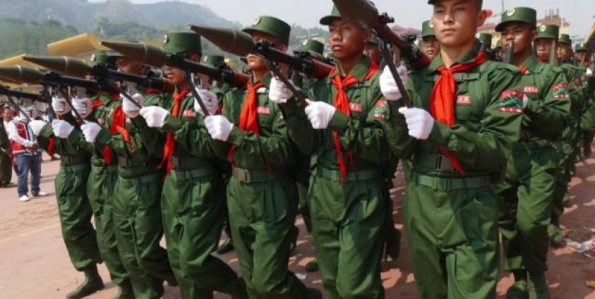 UWSA Moves 300 soldiers to Mong Yaw Region | Burma News International