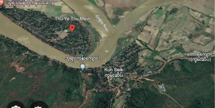 ဝေါမြို့နယ်၊ စစ်တောင်းမြစ်နံဘေးရှိ ကျေးရွာများမှ ဒေသခံများ ရှောင်ရှားနေထိုင်ကြရန် ပကဖ အသိပေး