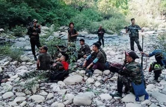 လုံခြုံရေးတင်းကျပ်ထားသည့် ကြံခင်းမြို့နယ် စစ်ဖက်ရေးရာလုံခြုံရေးတပ်ဖွဲ့